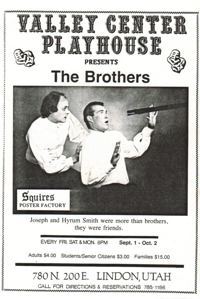 The Brothers 1989 - Valley Center Playhouse
